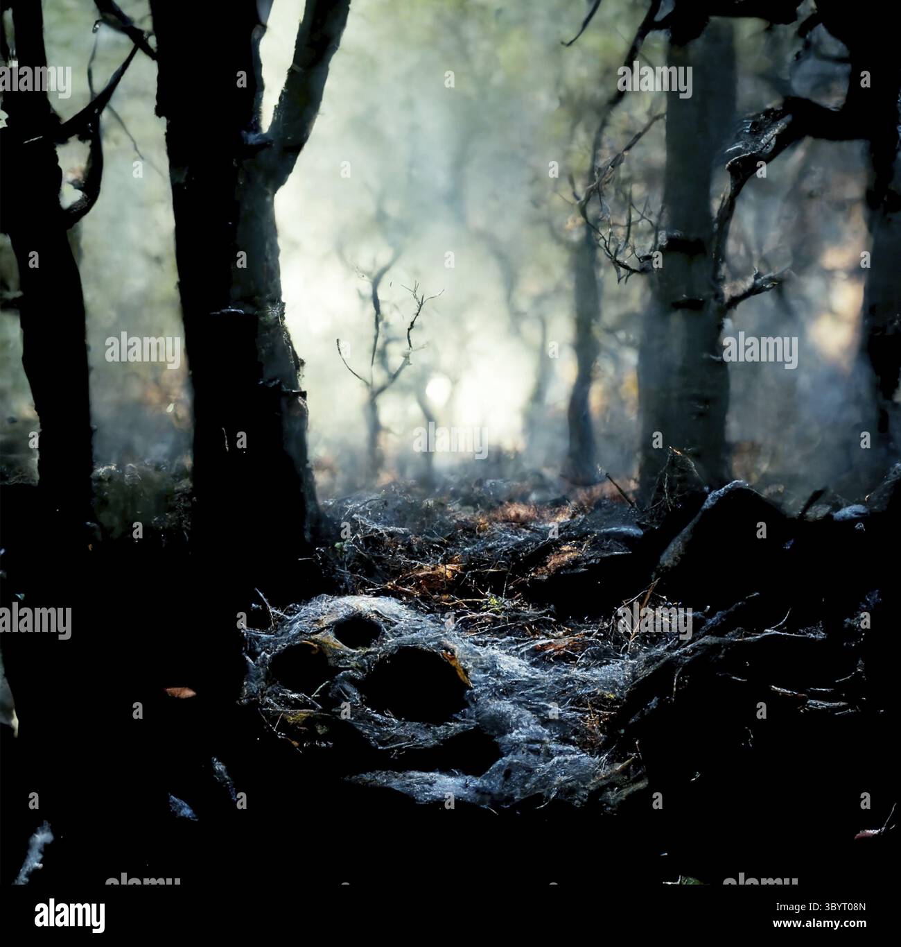 Scary ghoul in forest hi-res stock photography and images - Alamy