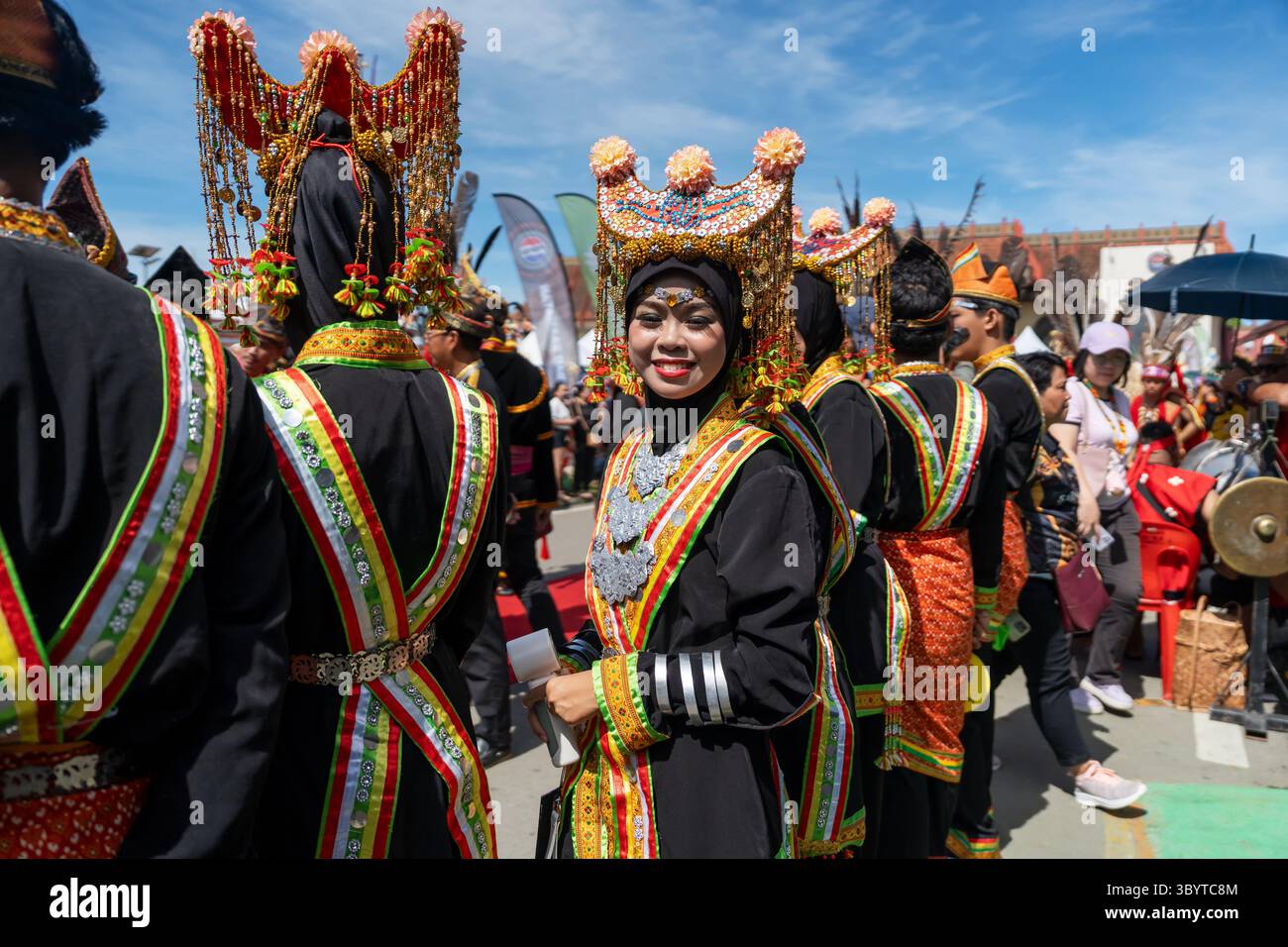 Kota Kinabalu, Sabah, Malaysia - May 31, 2025: Bajau Samah in the ...