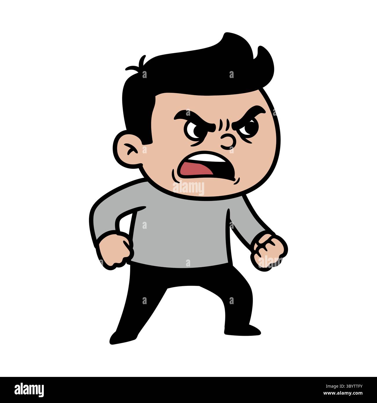 Violent outburst Stock Vector Images - Alamy