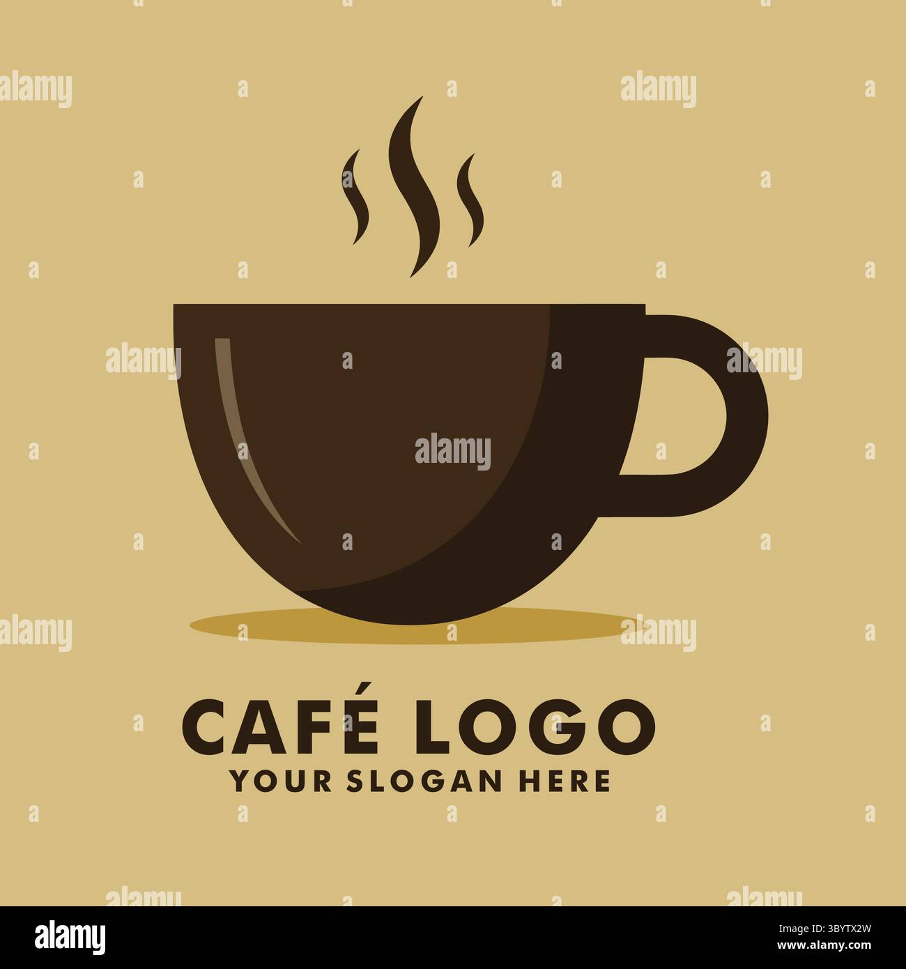 Snack bar coffee restaurant Stock Vector Images - Alamy