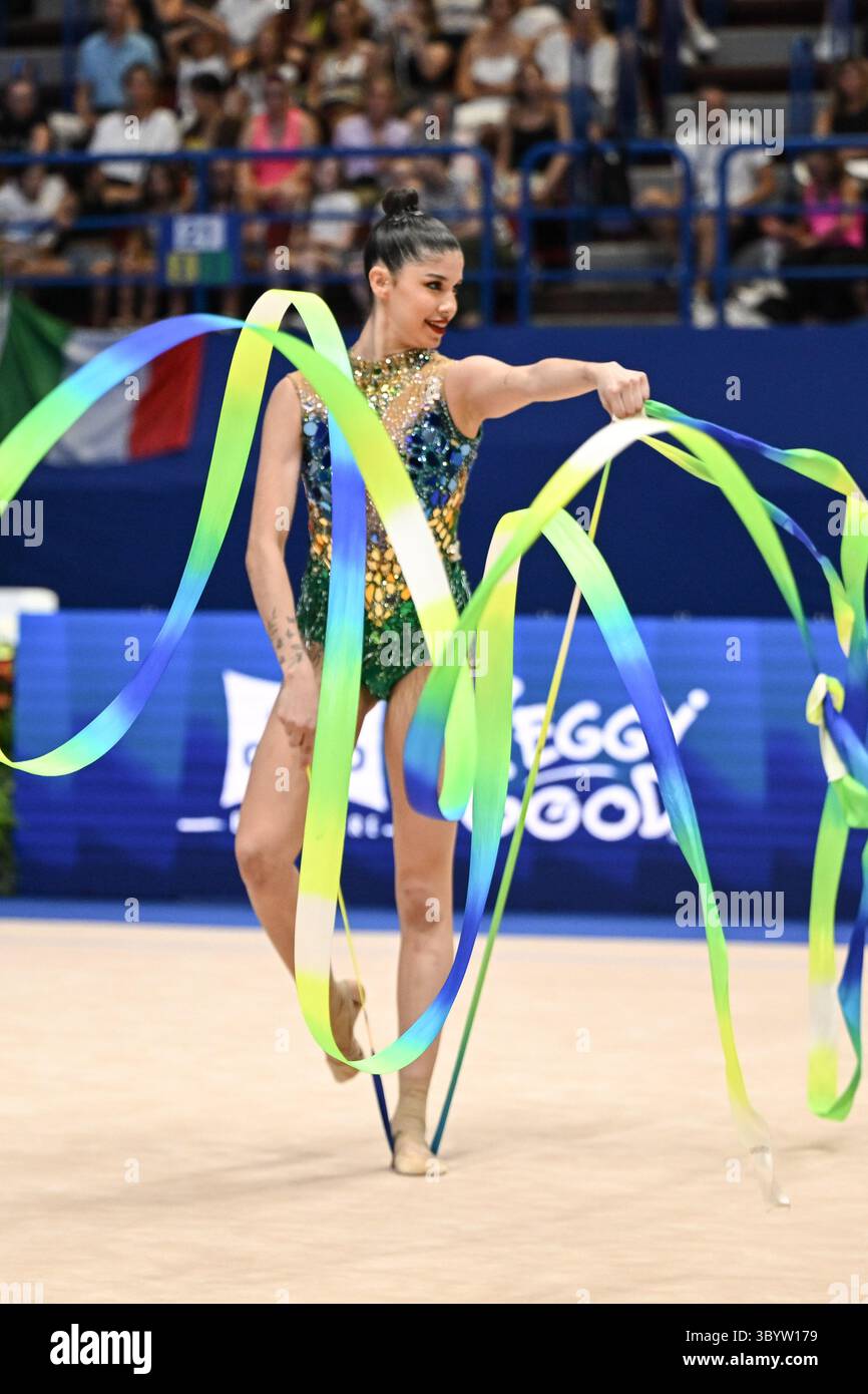 Brasil group team during the Rhythmic Gymnastics FIG World Cup 2025 ...