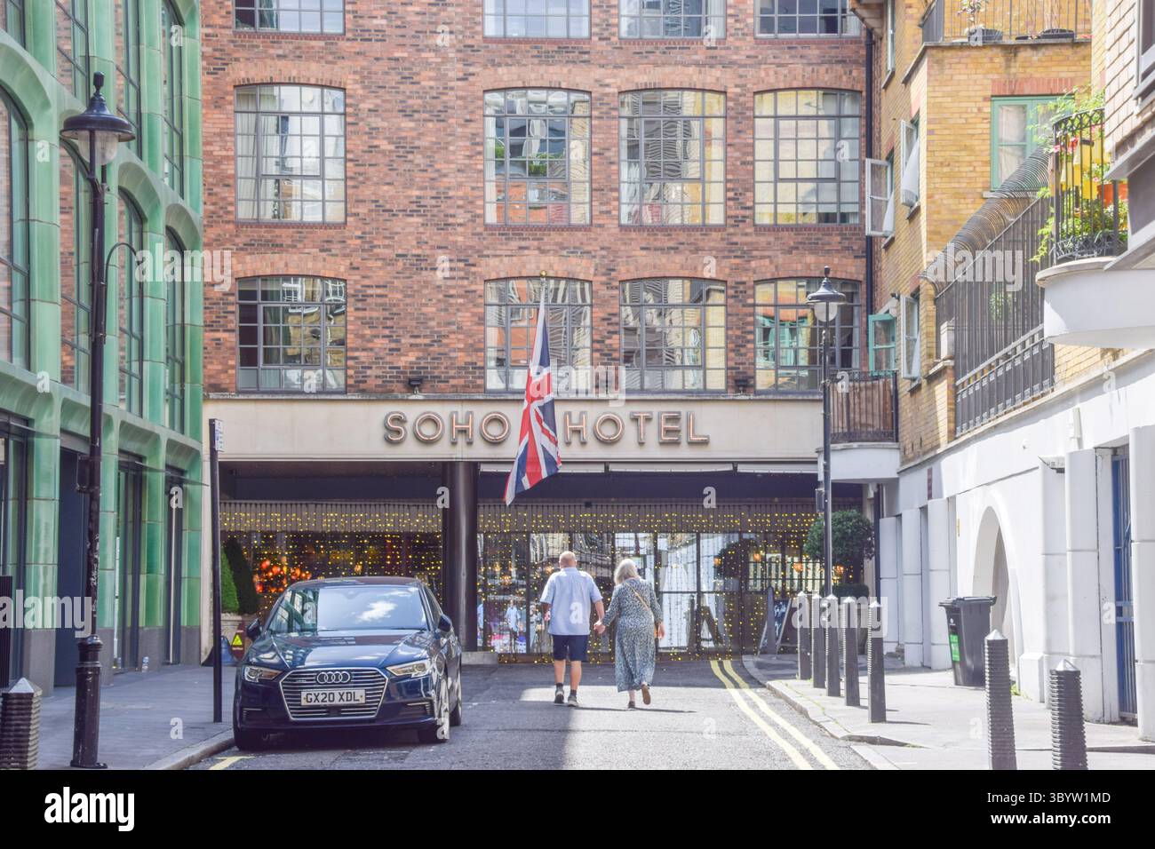 London, UK. 20th July 2025. Exterior view of Soho Hotel. Credit: Vuk ...