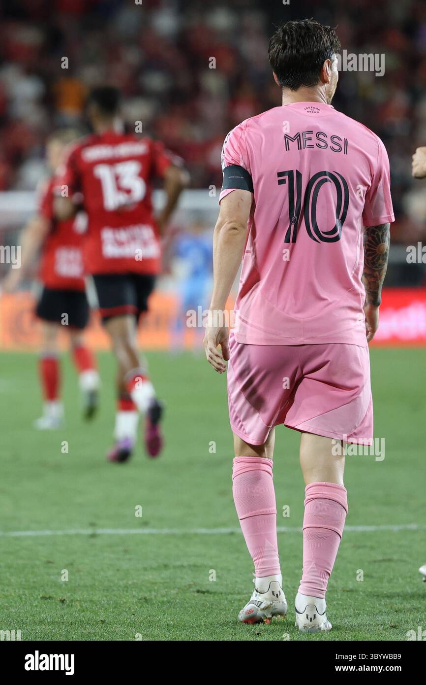 Lionel Messi had two goals and two assists in Inter Miami CF's 5-1 win ...