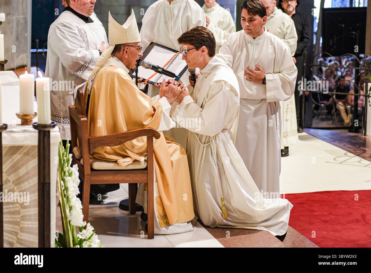 Cardinal Archbishop of Barcelona Juan José Omella, during the ...