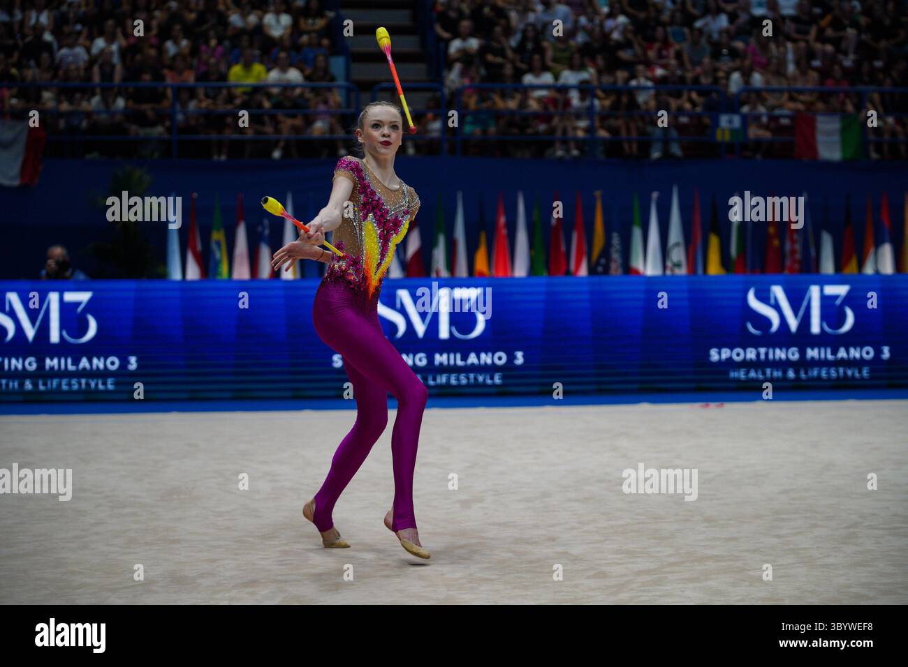 Milan, Italy. 20th July, 2025. Tugolukova Vera (CYP) in action during ...