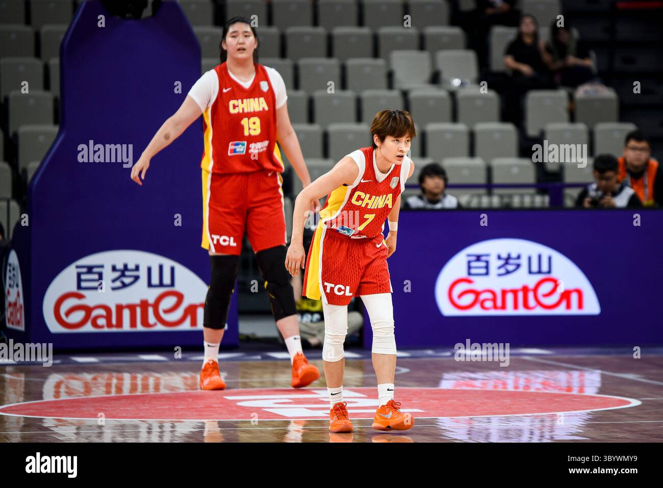 Shenzhen, China PR. 20 July, 2025. Yang Liwei #7 of China during the ...