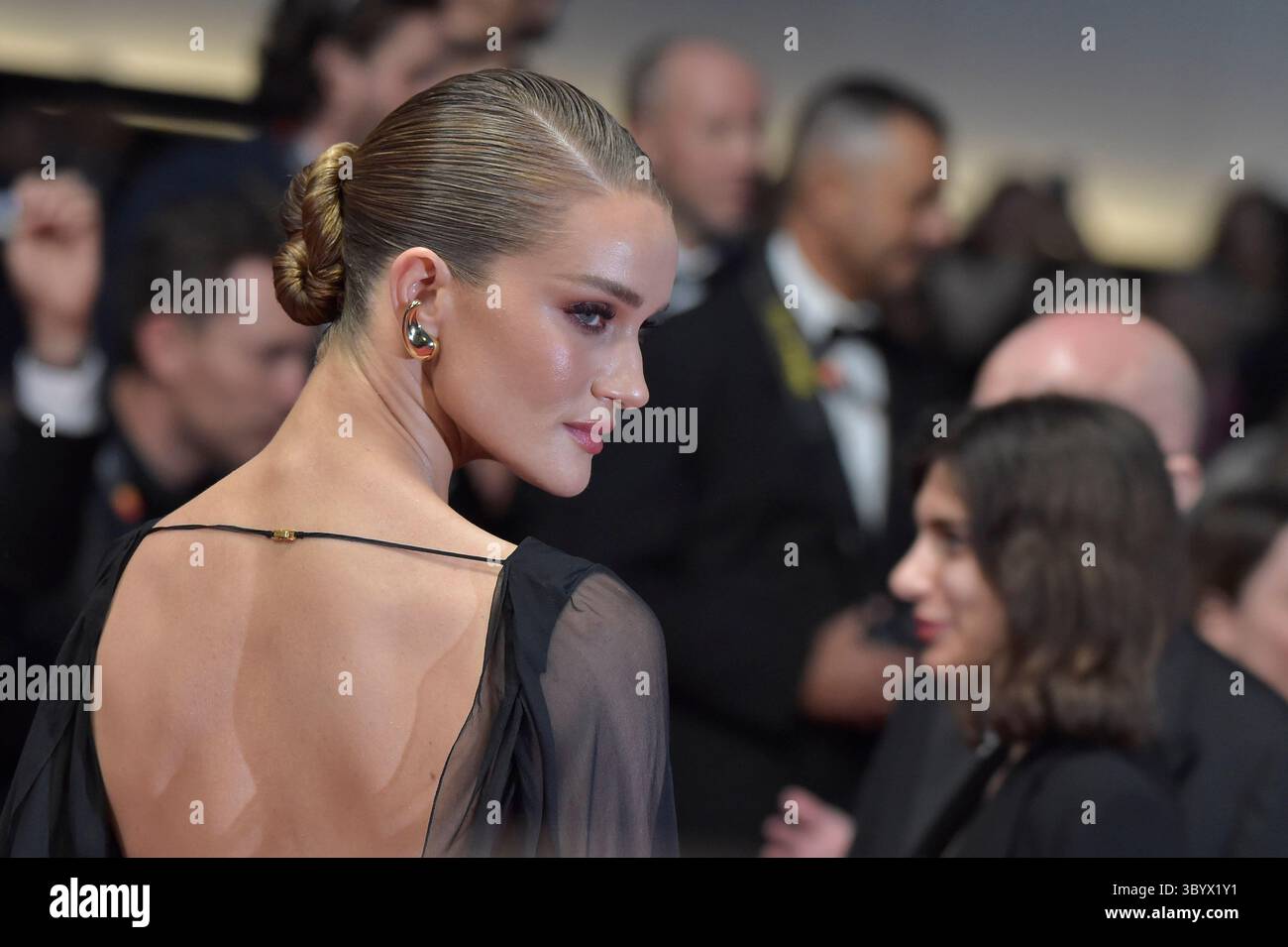 British supermodel and actress Rosie Huntington-Whiteley at Cannes Film ...