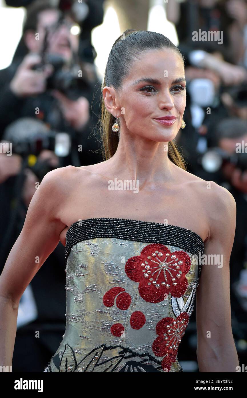 Brazilian model and actress Izabel Goulart at Cannes Film Festival 2024 ...