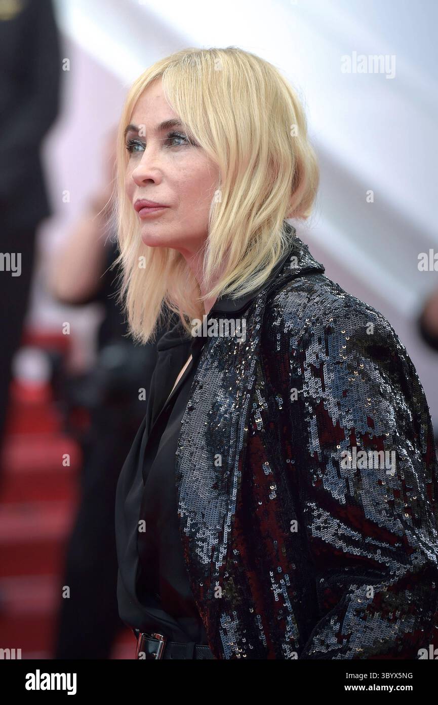 French actress Emmanuelle BÃ©art at Cannes Film Festival 2024. Red ...