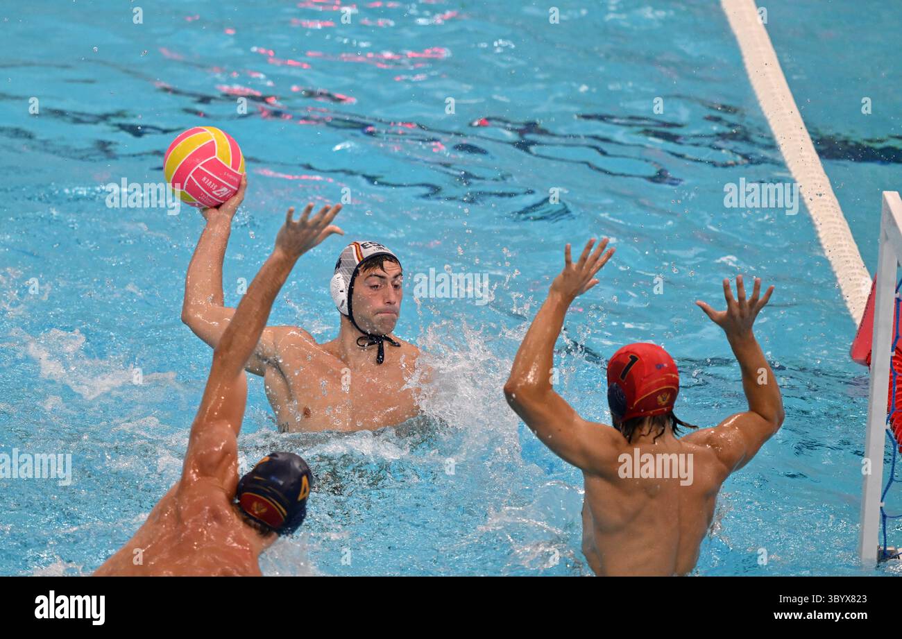 Singapore, Singapore. 20th July, 2025. Spain flummoxed Montenegro 14 -5 ...