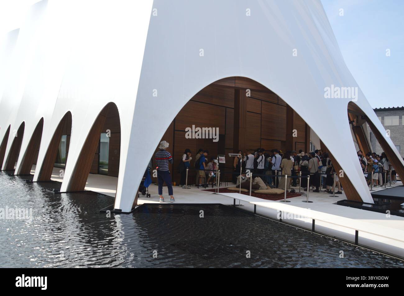 Osaka, Japan - June 22, 2025 - Osaka Expo 2025 - Qatar Pavilion ...