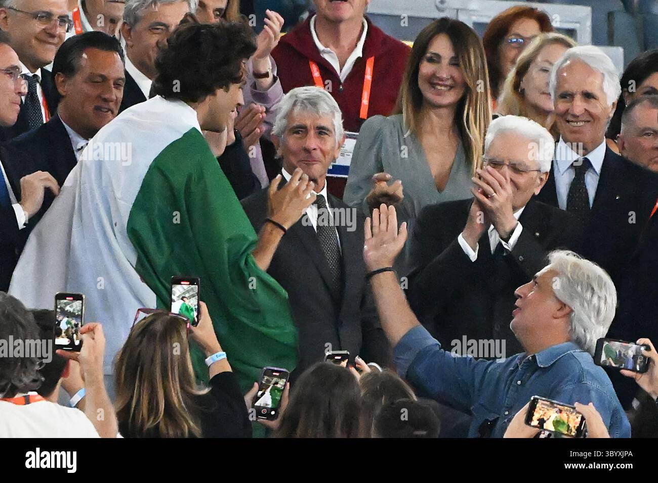 Italian high jumper Gianmarco Tamberi won the gold medal in high jump ...