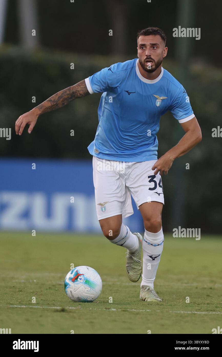 Formello, Italia 20 luglio 2025: Mario Gila of S.S. Lazio in azione ...