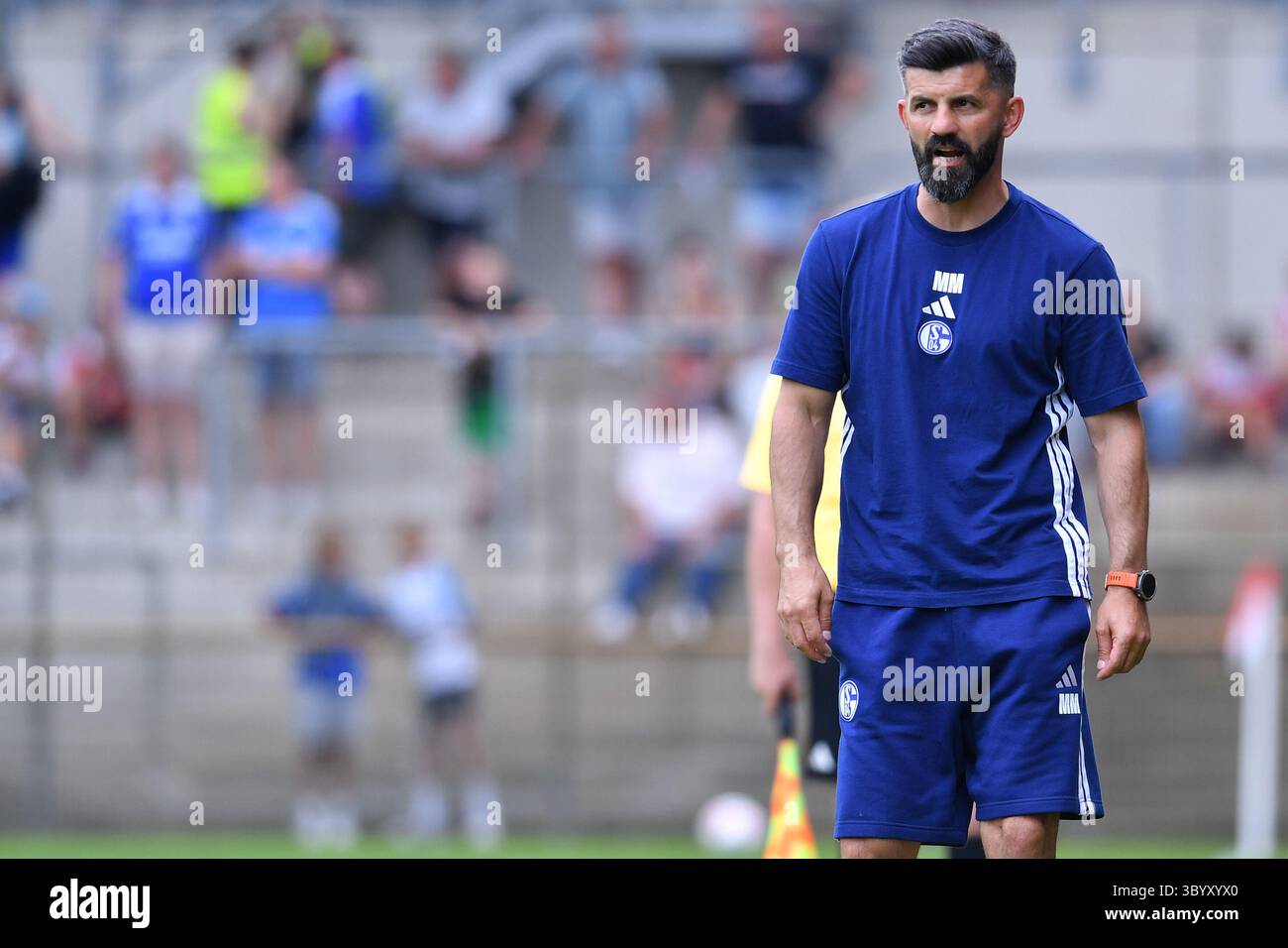 Fussball Testspiel Rot Weiss Ahlen - FC Schalke 04 am 20.07.2025 im ...