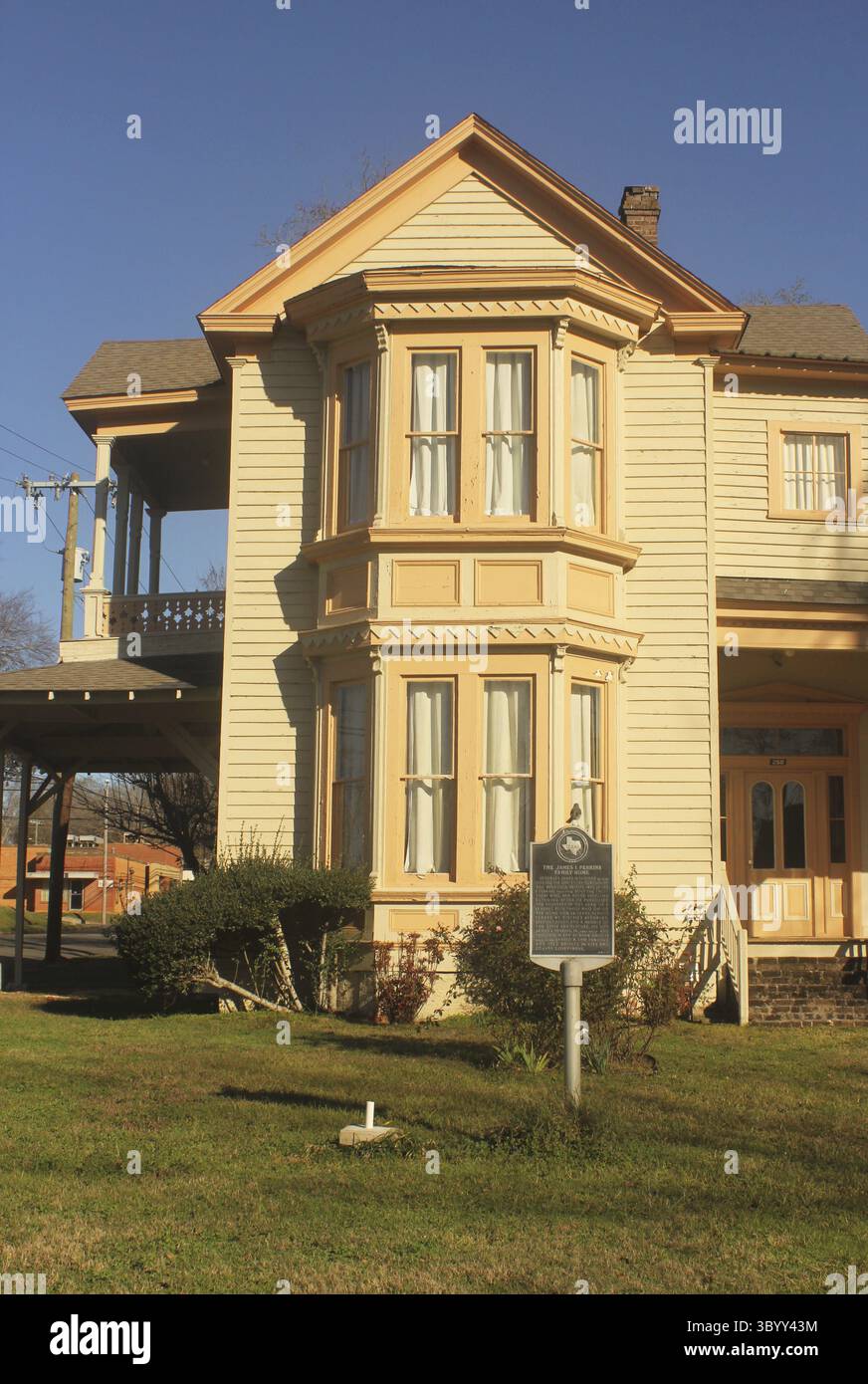 Rusk TX - January 1, 2025: Historic Victorian Mansion Located in ...