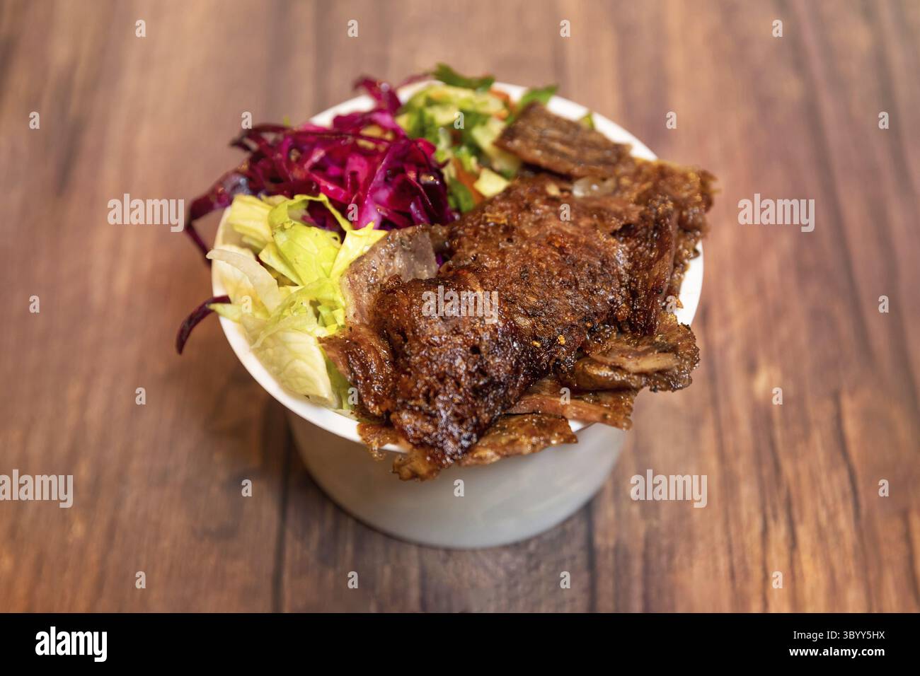 Closeup detail doner kebab hi-res stock photography and images - Alamy
