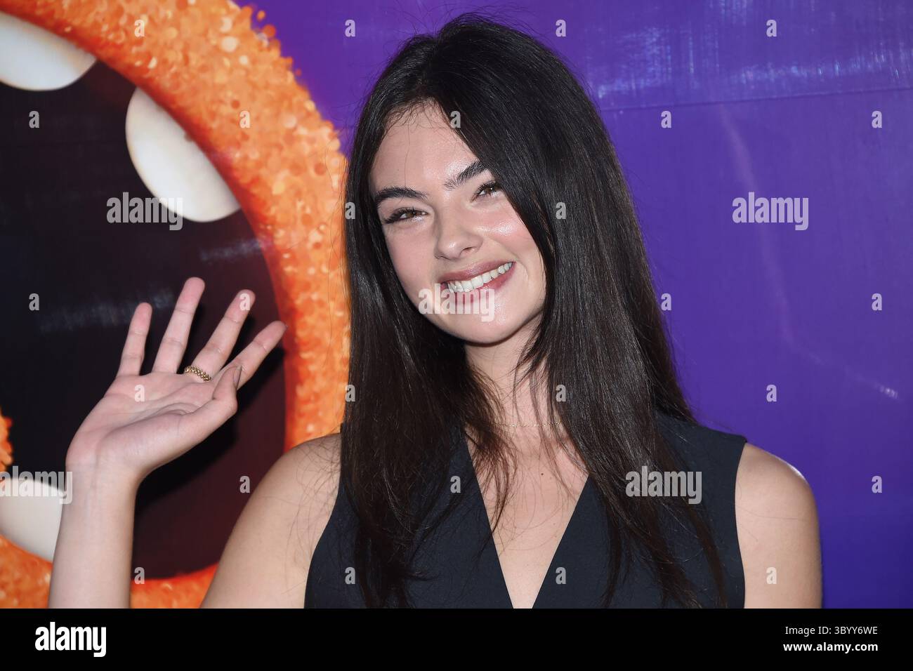 French Italian model and actress Deva Cassel participates in the ...