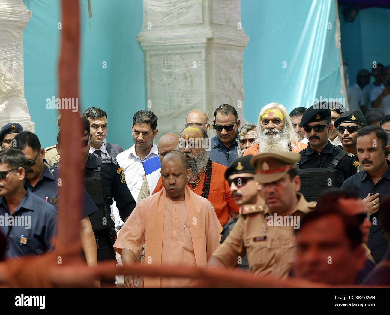 GHAZIABAD, INDIA - JULY 20: Uttar Pradesh Chief Minister Yogi ...