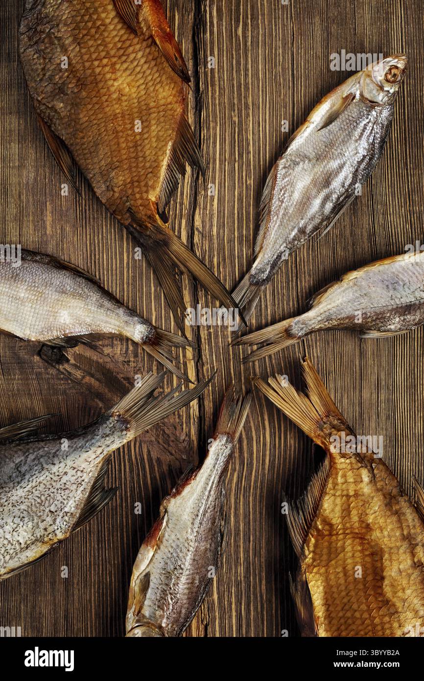 Assorted smoked dried fish hi-res stock photography and images - Alamy