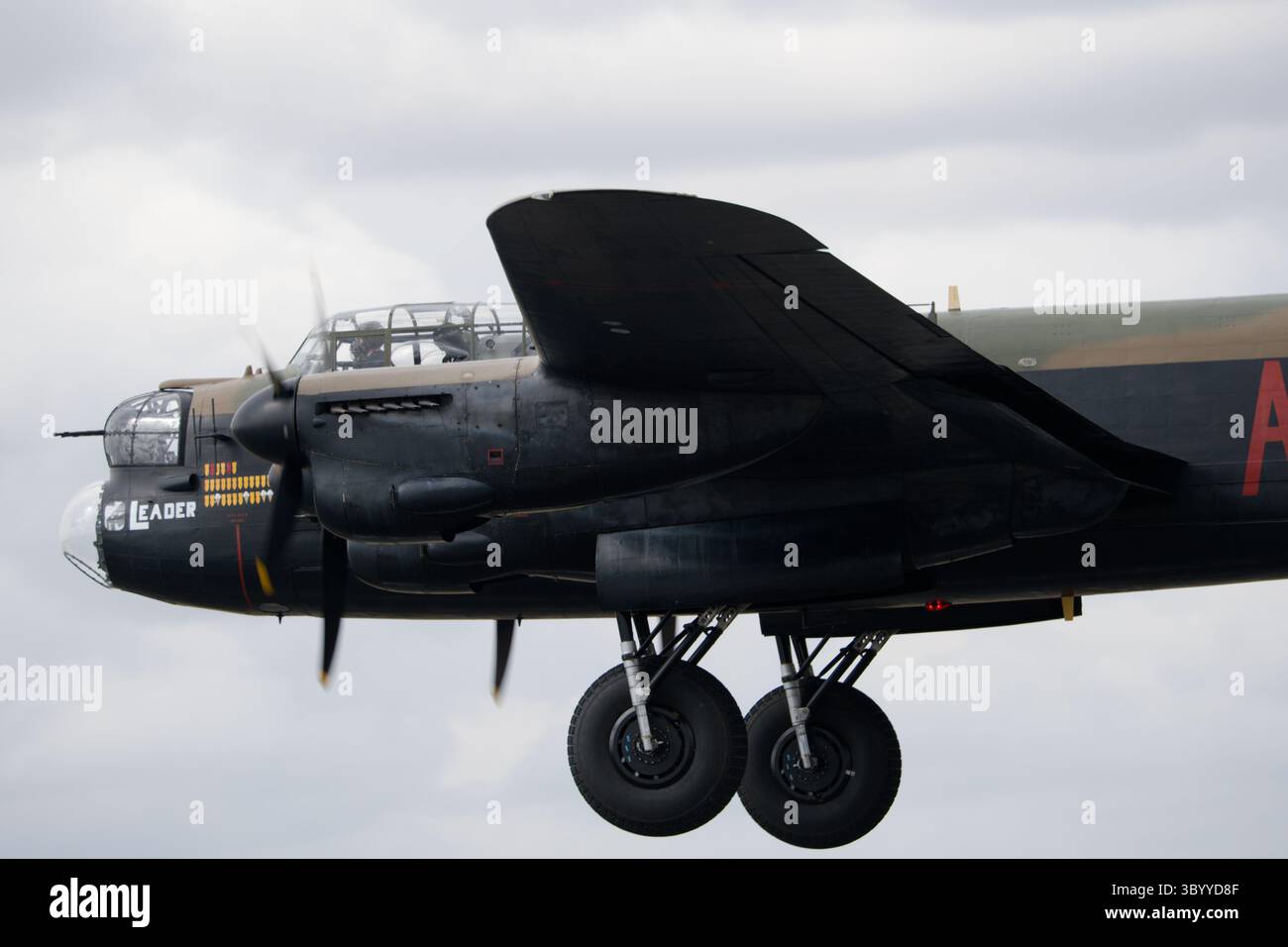 Avro Lancaster Battle of Britain flypast at Royal International Air ...