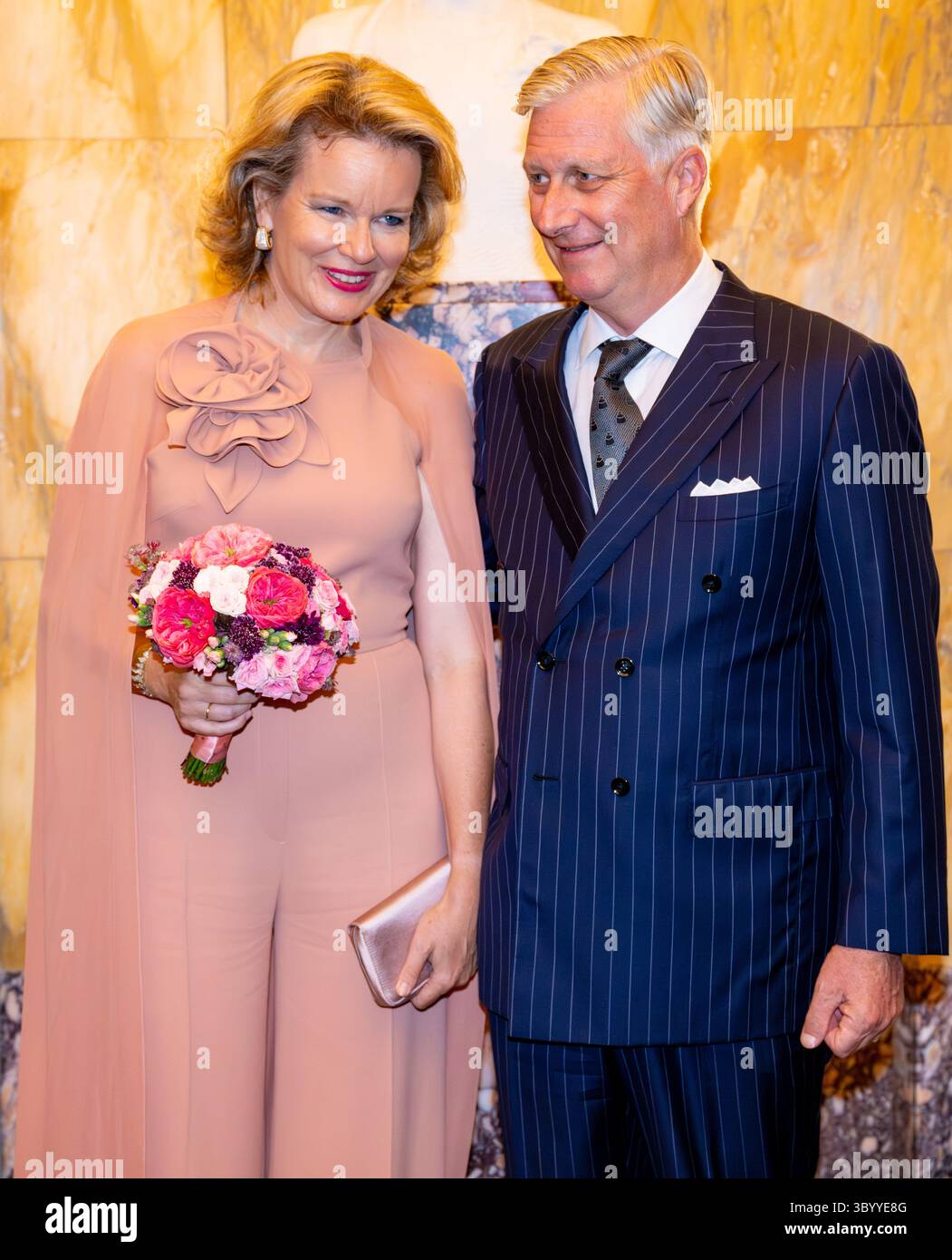 King Philippe, Filip of Belgium, Queen Mathilde at the Annual Concert ...