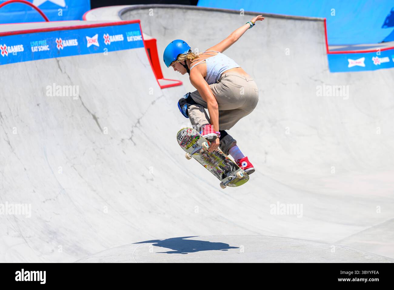 Bryce Wettstein, of the United States, competes in the SONIC Women's ...