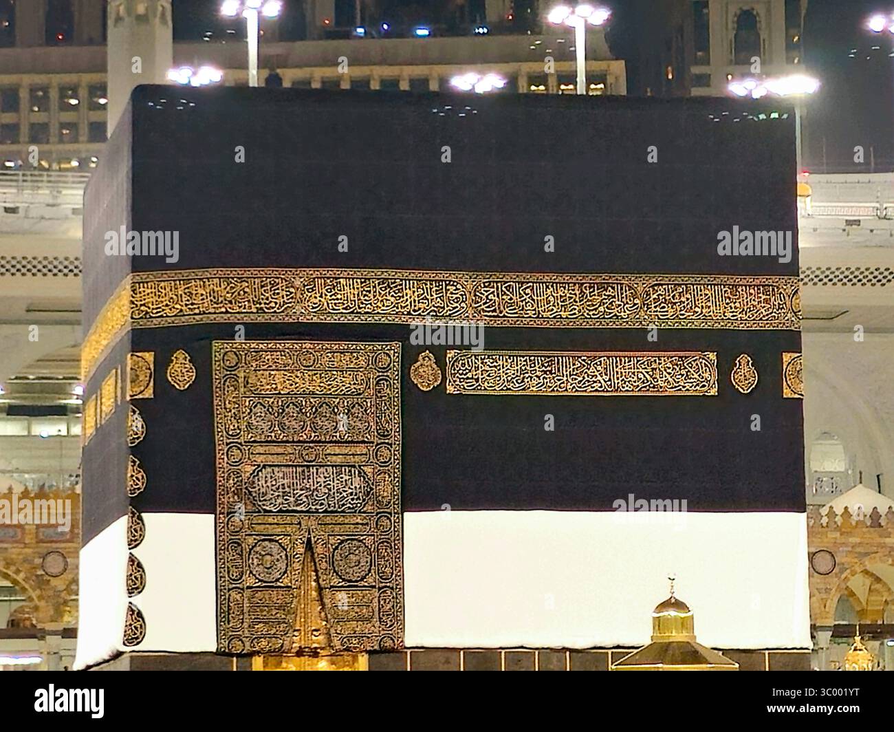 Mecca, Saudi Arabia, June 19 2024: Al Kaaba in Ihram Kiswa which is ...