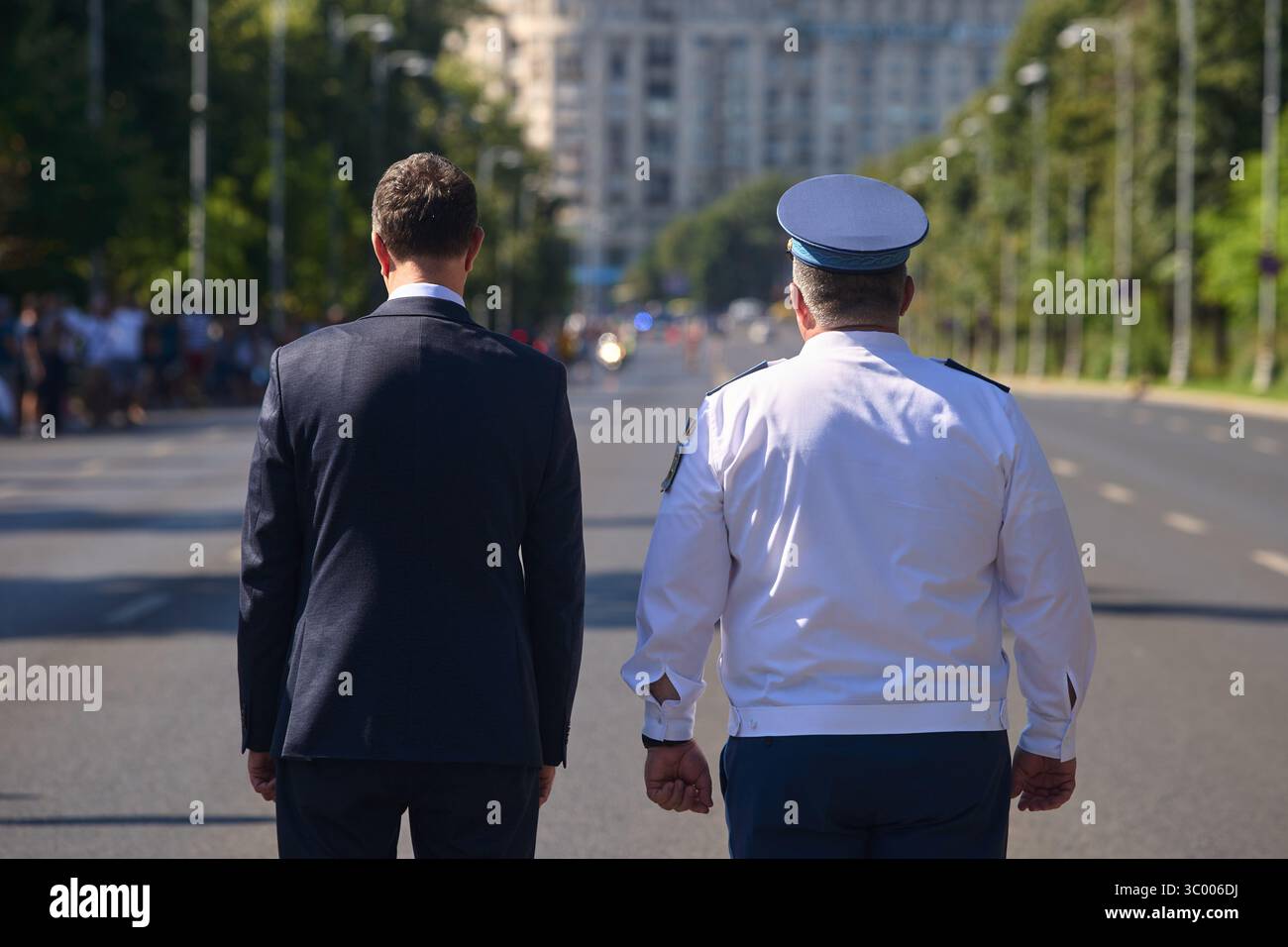 Bucharest, Romania. 20th July, 2025: Ionut Mosteanu (L), Romanian ...