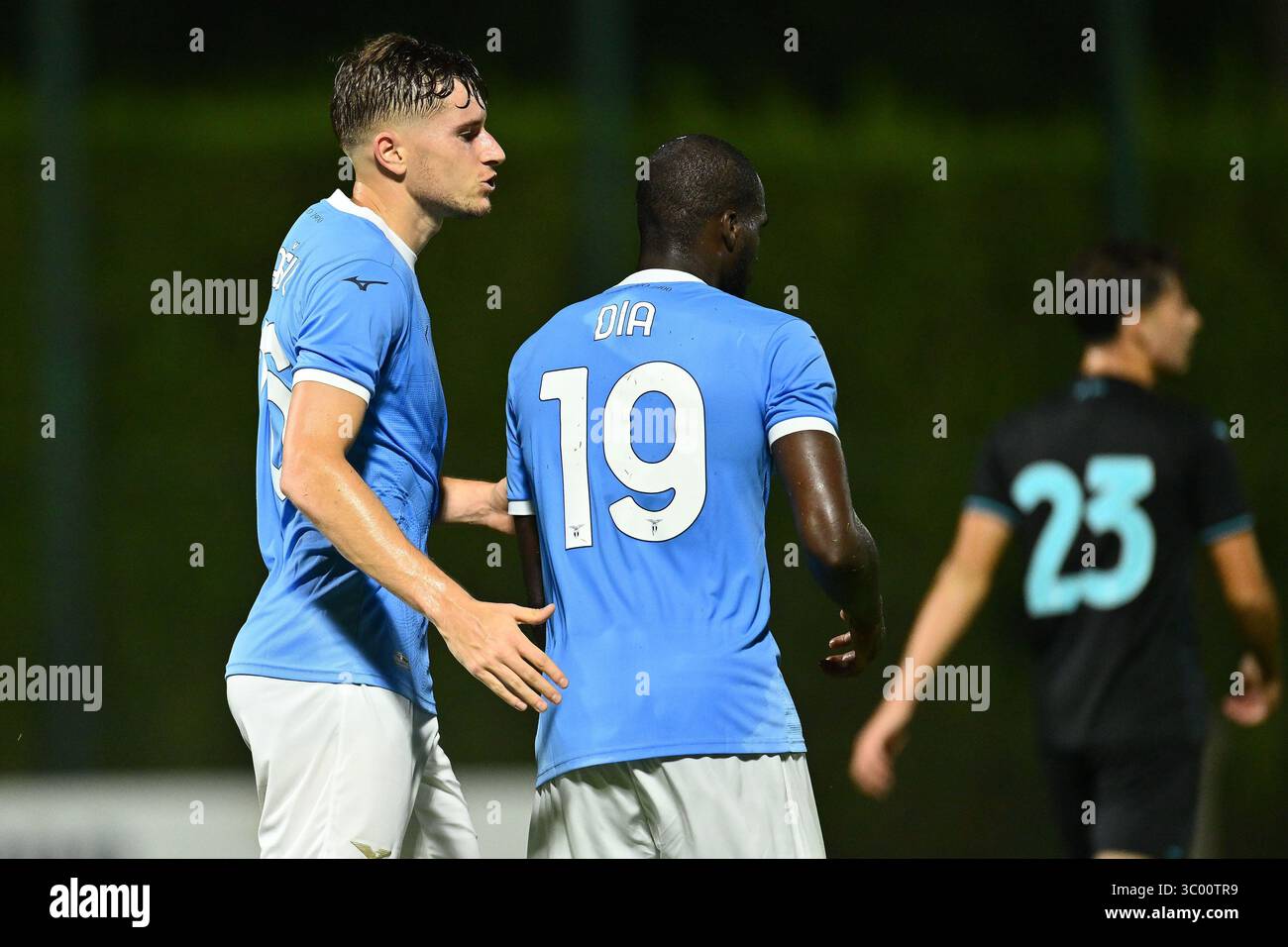 Toma Basic celebrates after scoring the goal of 3-0 during the friendly ...