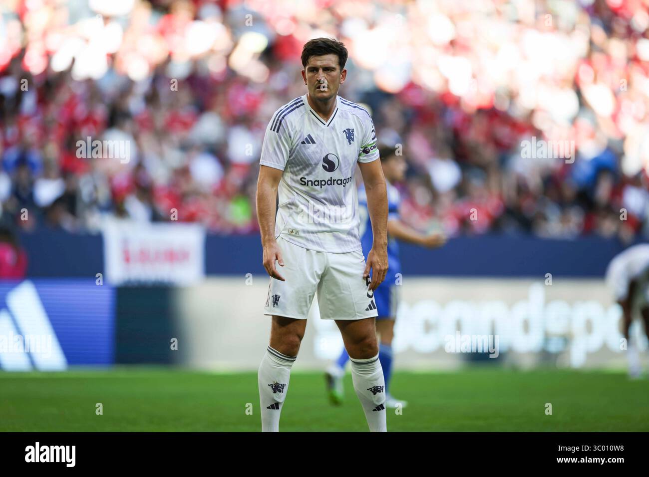 Manchester United defender Harry Maguire (5) during the Manchester ...