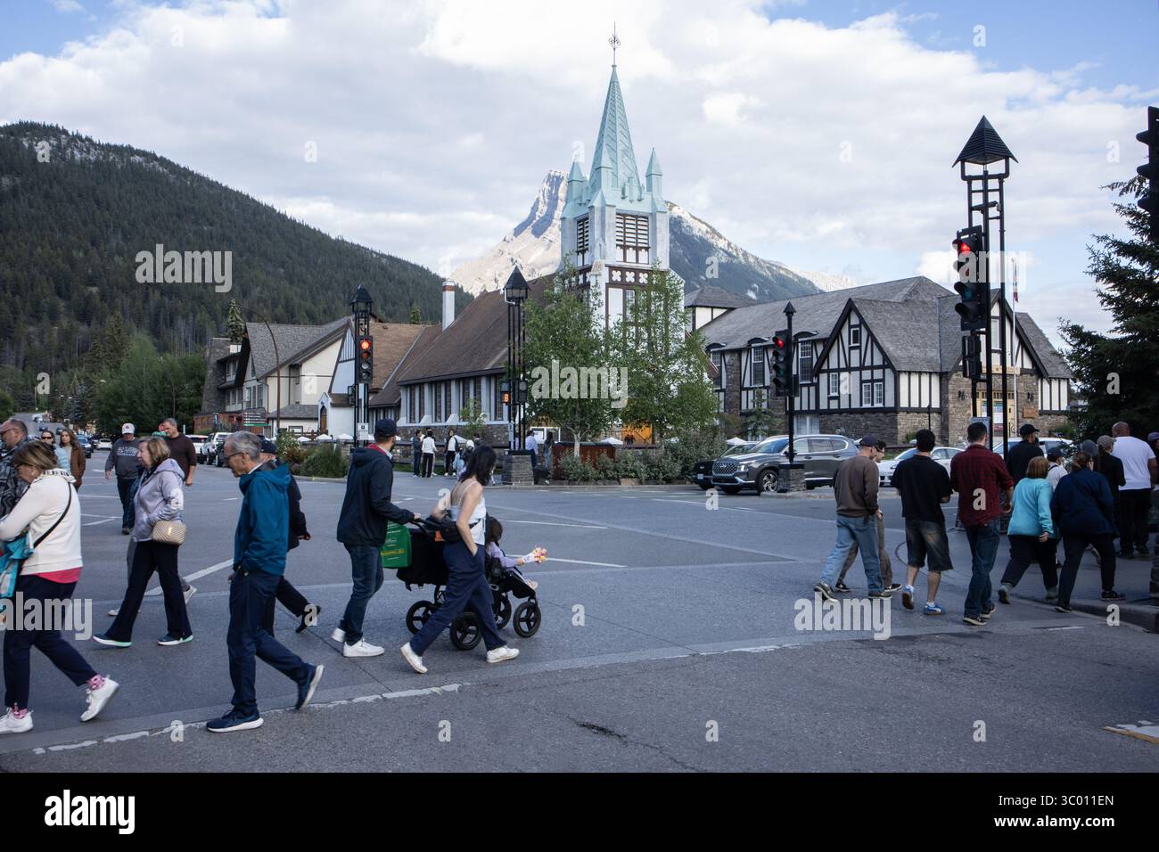 Trans canada highway banff hi-res stock photography and images - Alamy