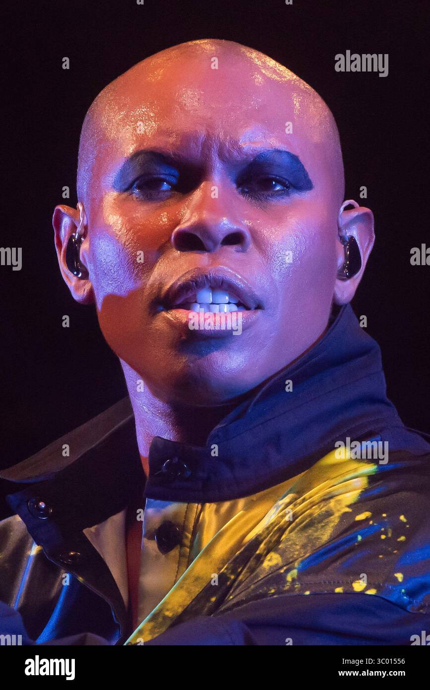 Croatia, Zagreb, 200725. Concert by the British band Skunk Anansie at ...