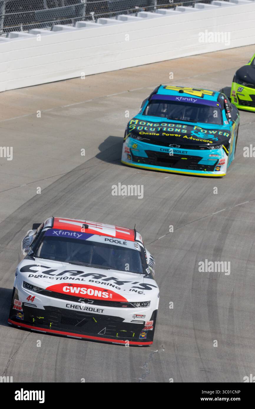 DOVER, DE - JULY 19: Brennan Poole (#44 Alpha Prime Racing Clark's/CW ...