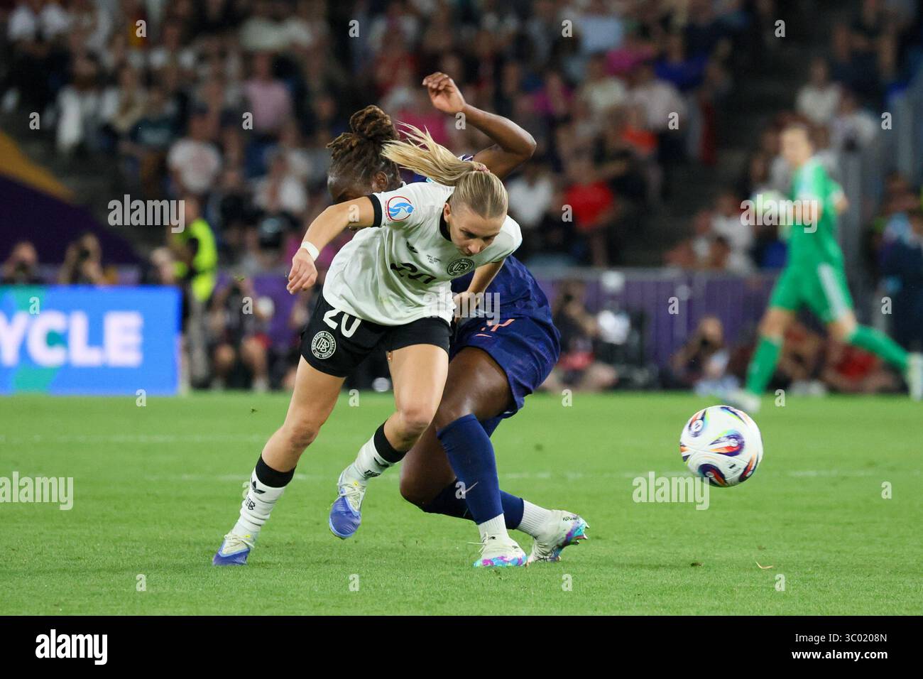 Basel, Schweiz 19. Juli 2025: UEFA - Euro 2025 Woman - Viertelfinale ...