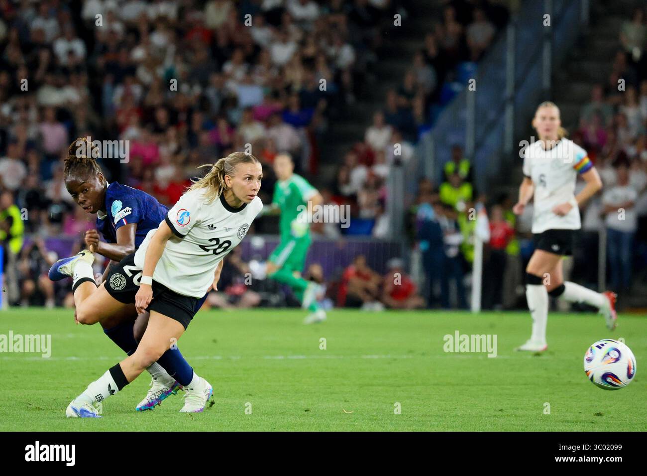 Basel, Schweiz 19. Juli 2025: UEFA - Euro 2025 Woman - Viertelfinale ...