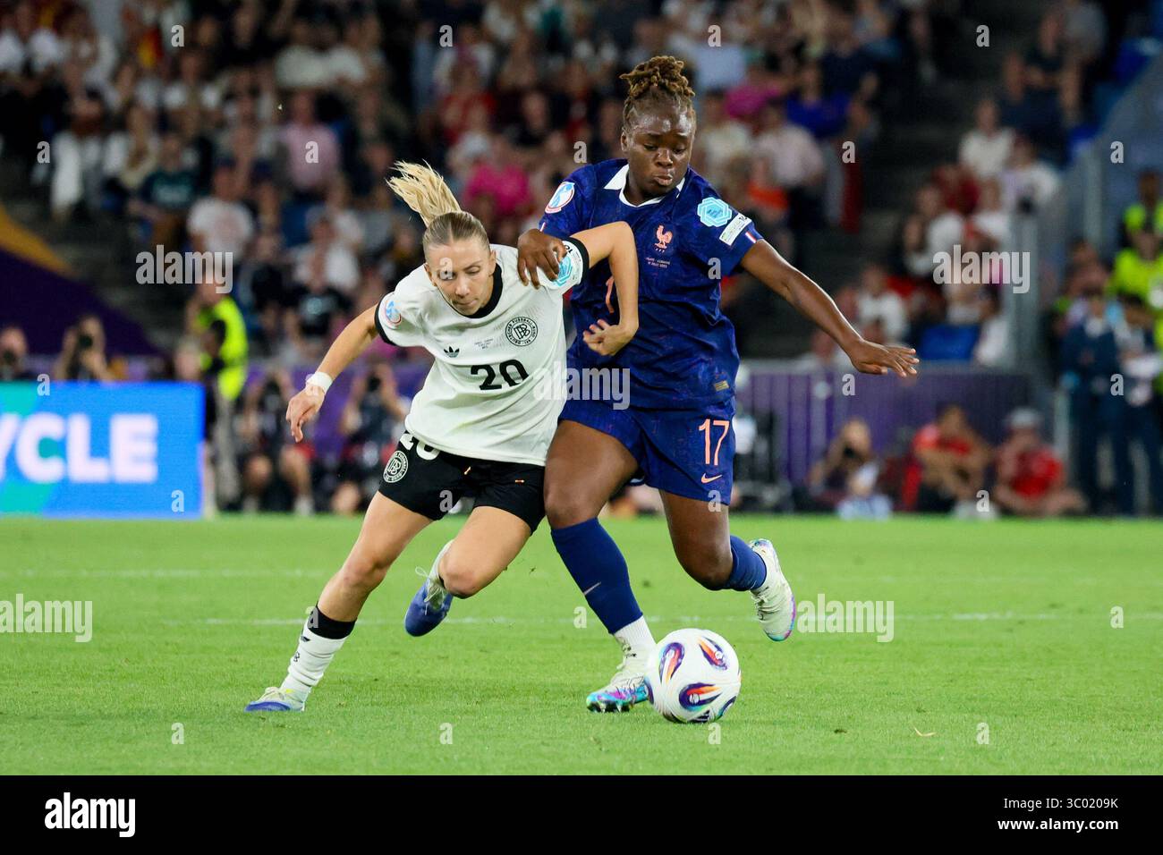 Basel, Schweiz 19. Juli 2025: UEFA - Euro 2025 Woman - Viertelfinale ...