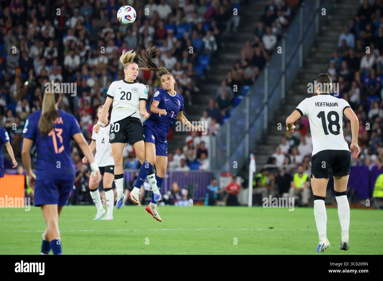 Basel, Schweiz 19. Juli 2025: UEFA - Euro 2025 Woman - Viertelfinale ...