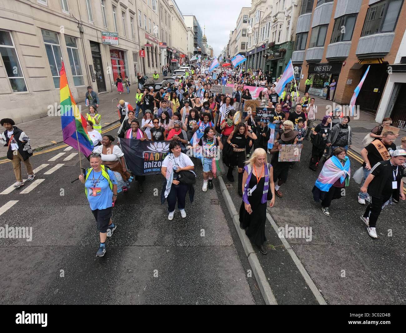 Brighton 2025 pride protest hi-res stock photography and images - Alamy