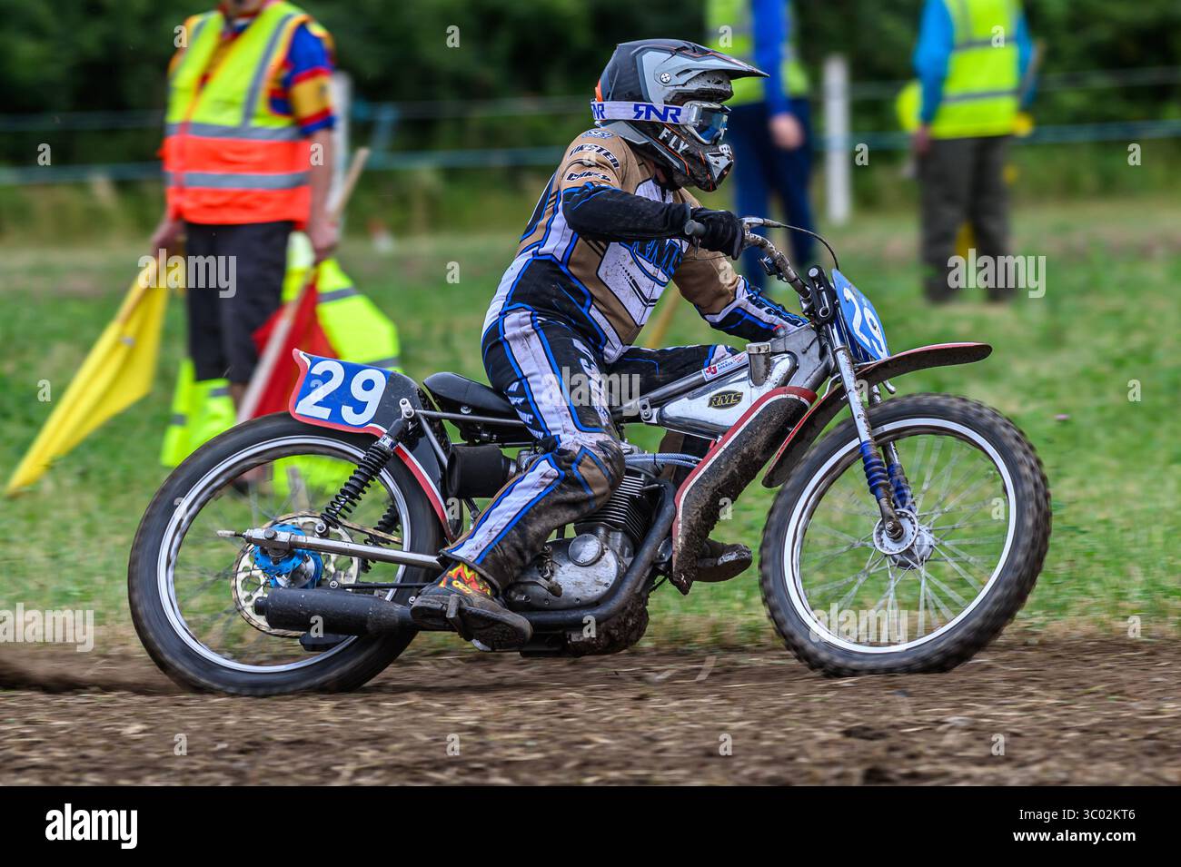 John Shipley (129) in action in the Pre 75 class during the ACU ...