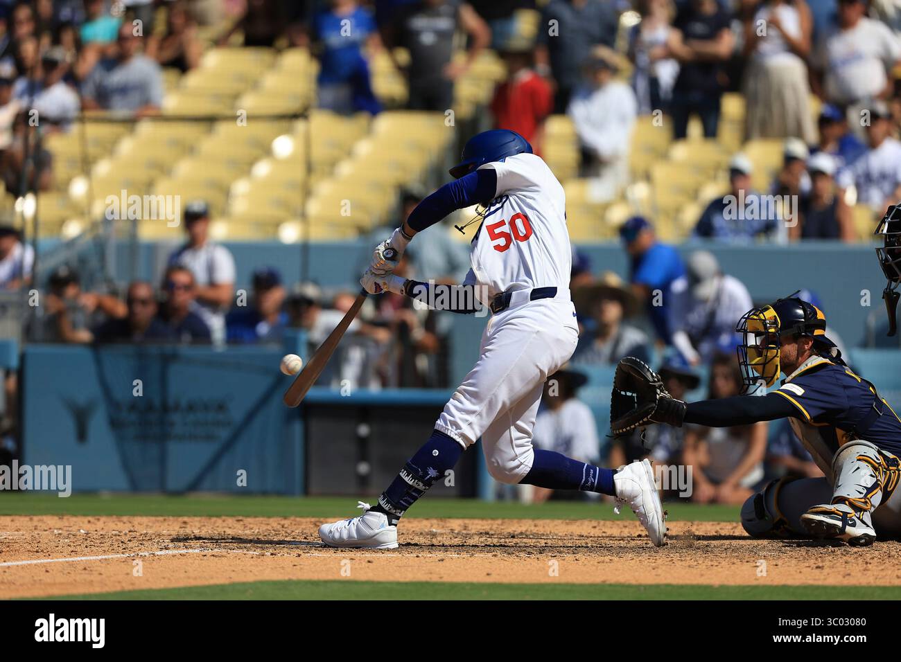 LOS ANGELES, CA - JULY 20: Los Angeles Dodgers shortstop Mookie Betts ...