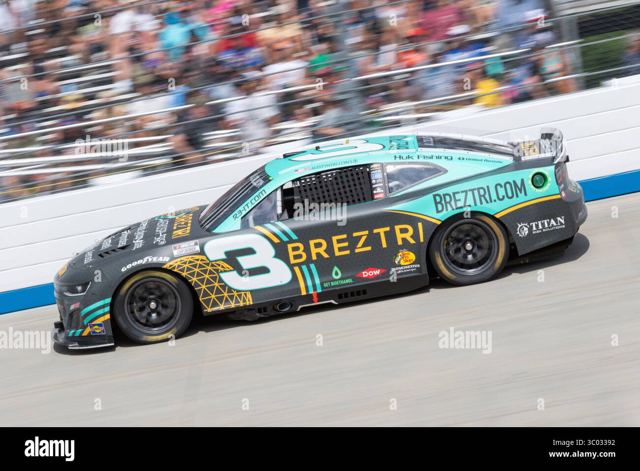 DOVER, DE - JULY 20: Austin Dillon (#3 Richard Childress Racing Breztri ...