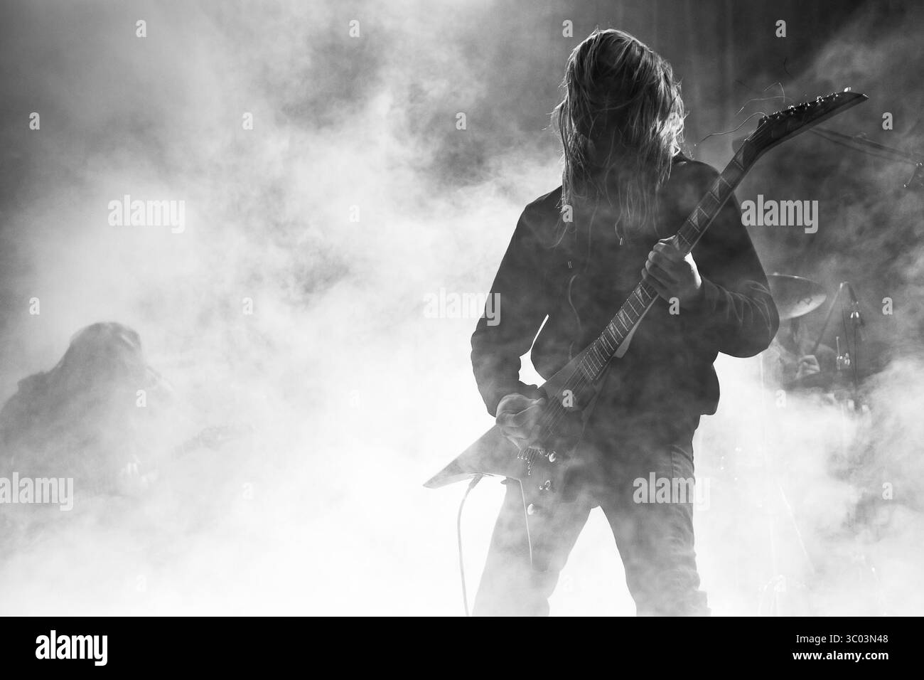 Danish heavy metal band Black and White Stock Photos & Images - Alamy