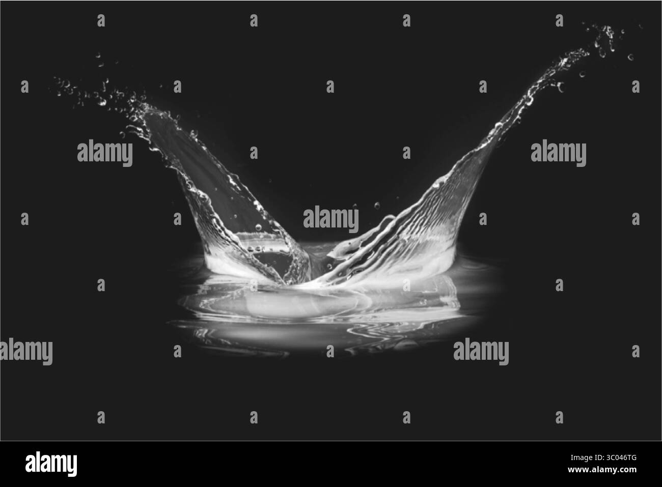 Water trails Stock Vector Images - Alamy