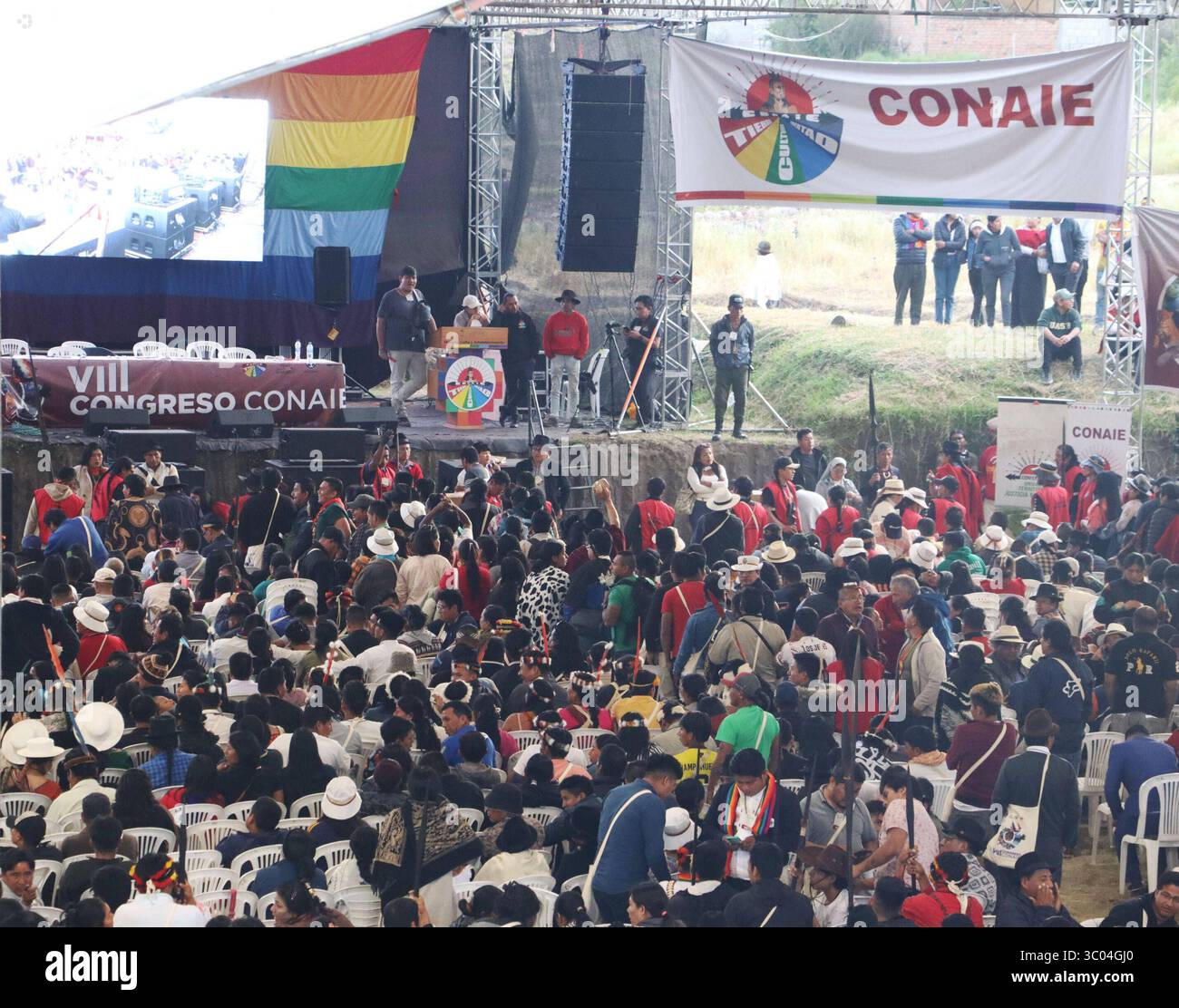 NEW GOVERNING COUNCIL OF CONAIE Quito, Sunday, July 20, 2025 Election ...