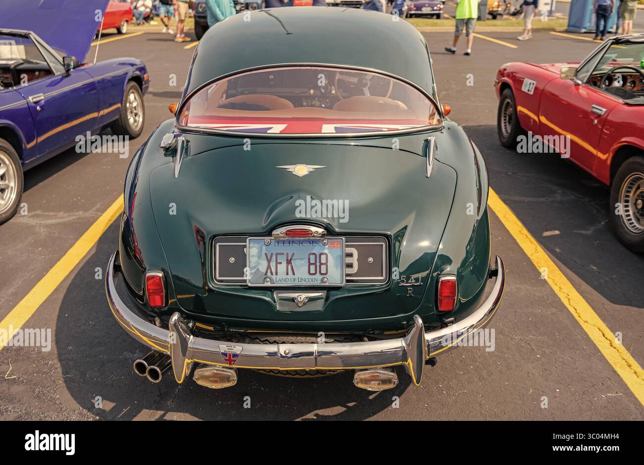 Chicago, Illinois, USA - September 08, 2024: Jensen 541R retro car ...