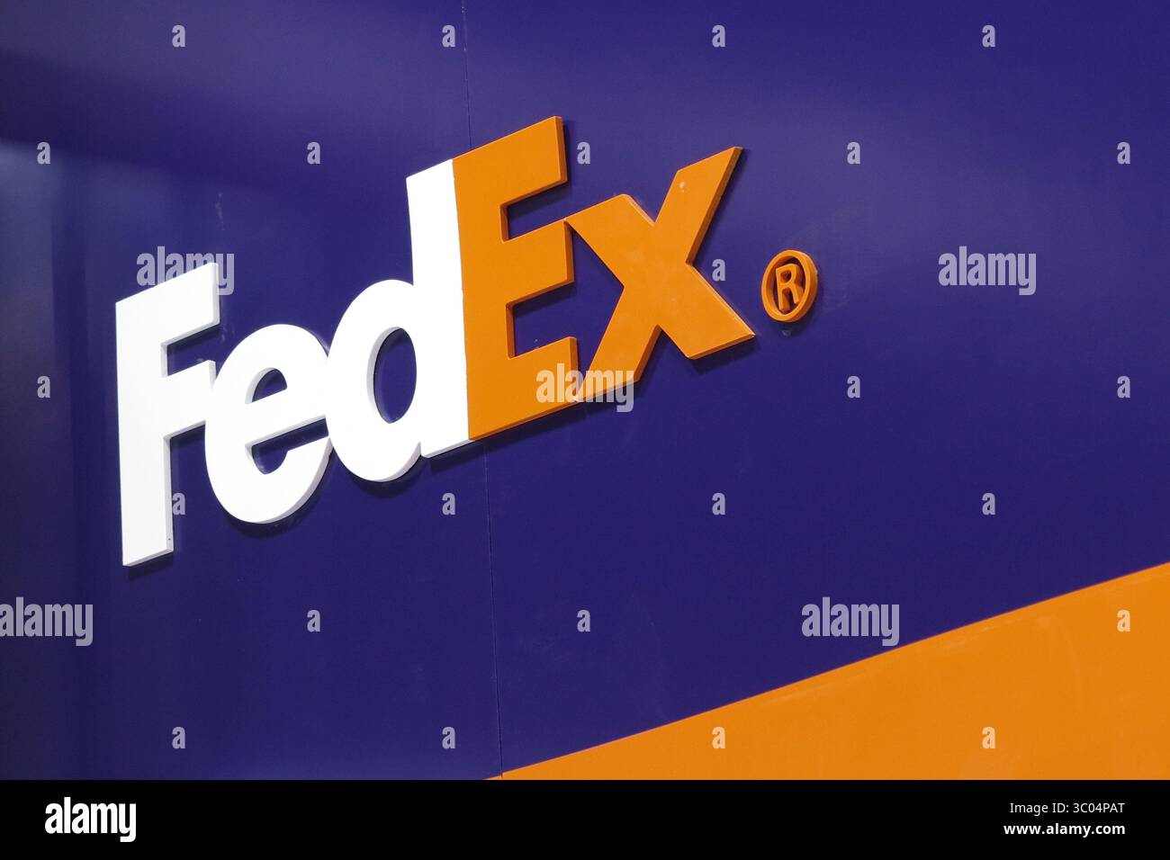 FedEx Logo at the 3rd China International Supply Chain Expo in Beijing ...