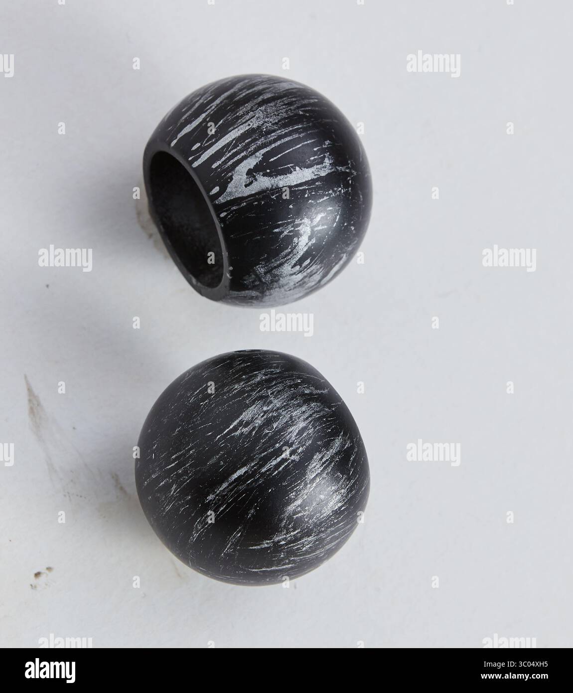 Scratched steel round ring isolated nature background with clipping ...