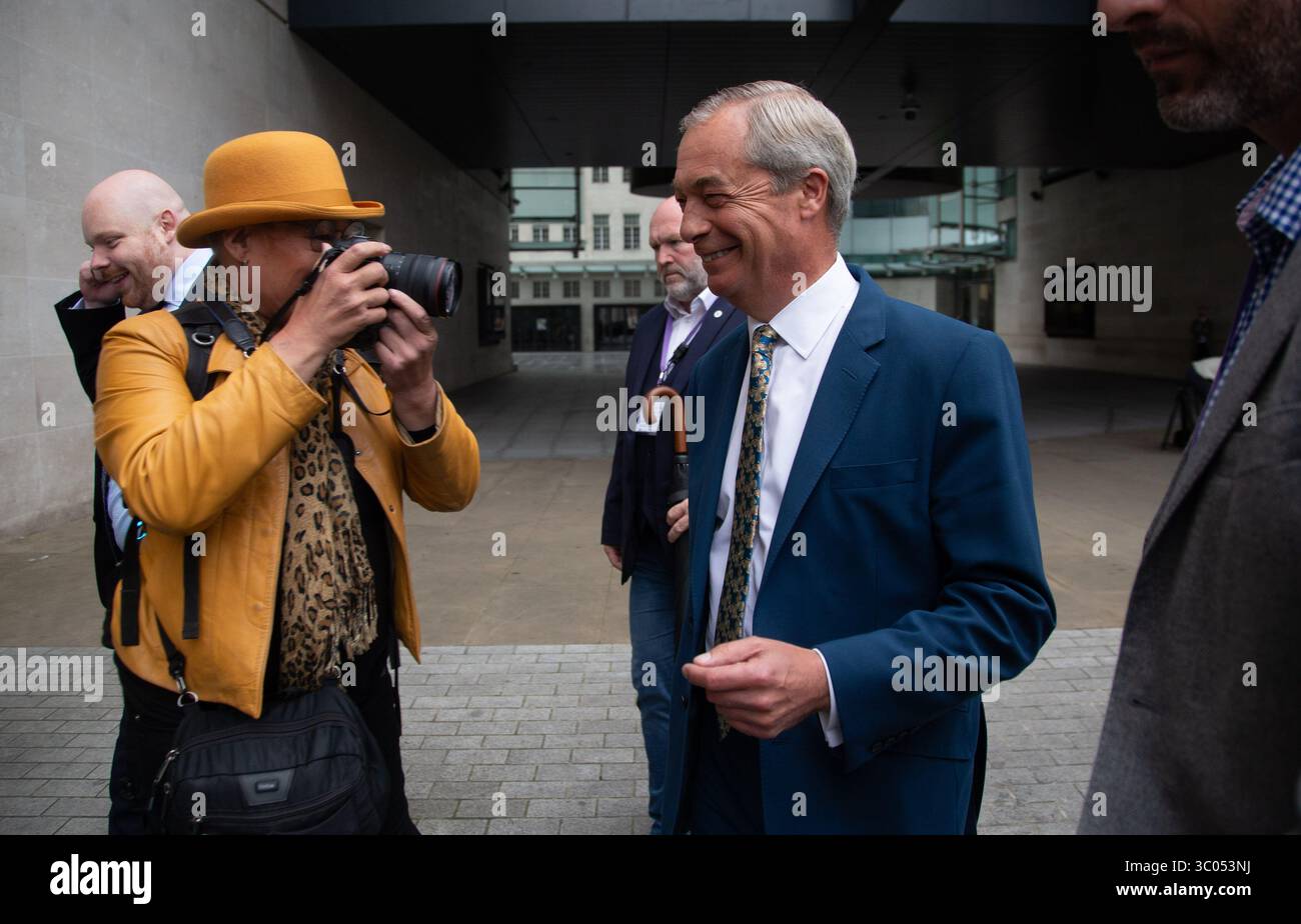 July 20, 2025, London, England, United Kingdom: Reform UK Leader NIGEL ...