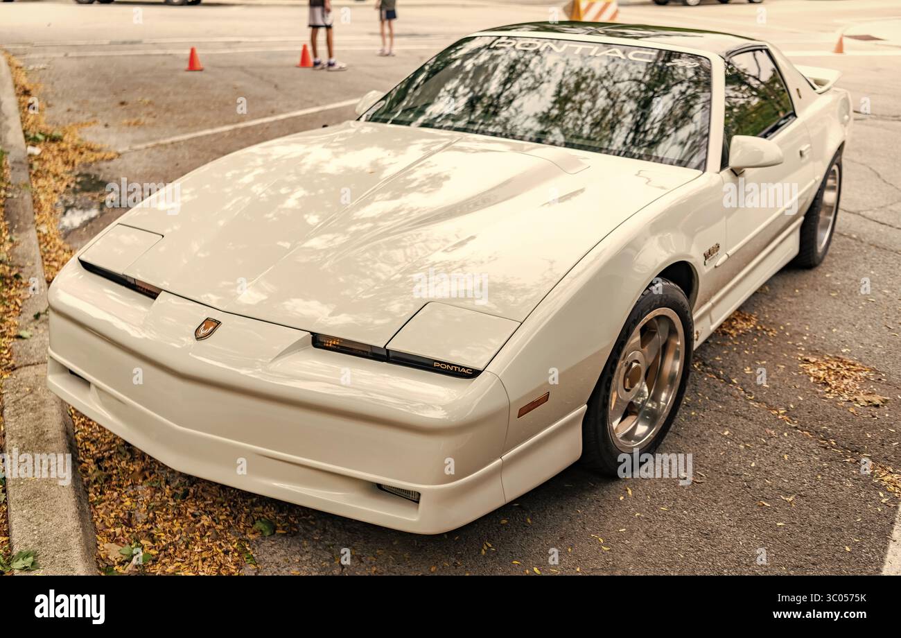 Chicago, Illinois - September 29, 2024: 1992 Pontiac Firebird Trans Am ...