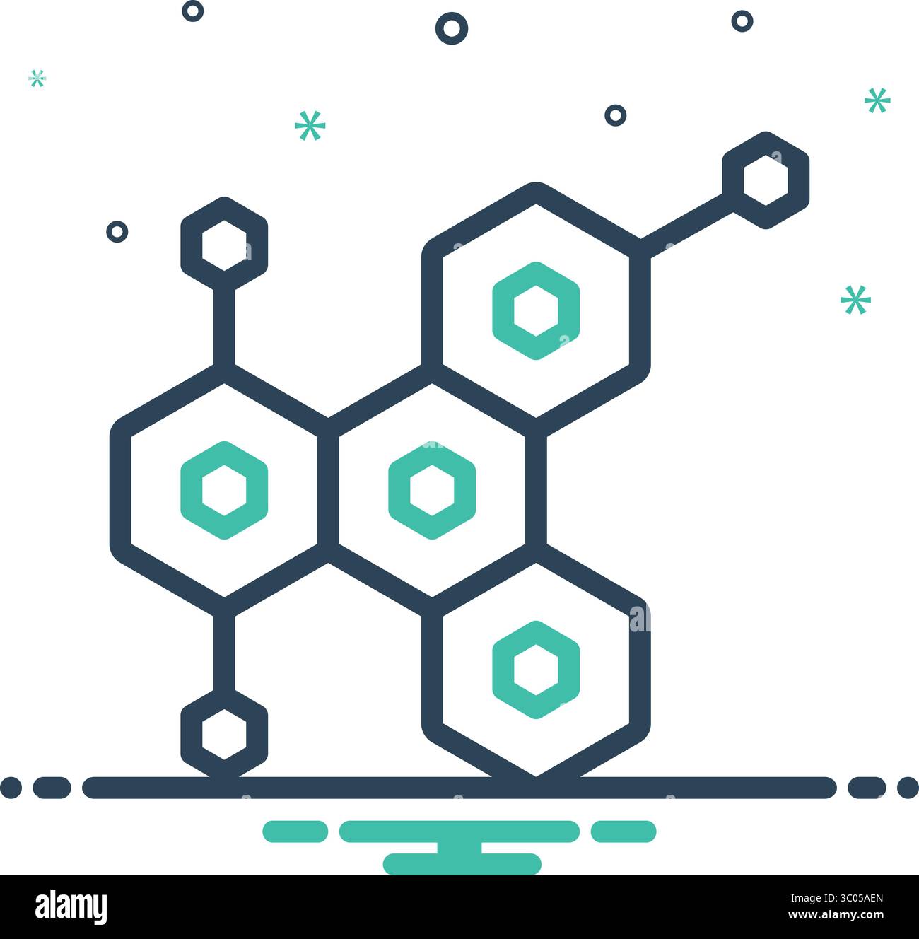 Icon for cell chemical formula, cell Stock Vector Image & Art - Alamy